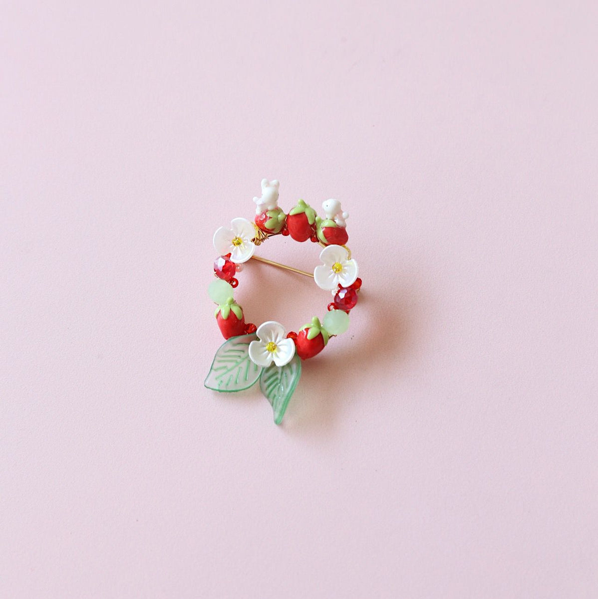JT Ichigo Brooch – Jasmine Tease